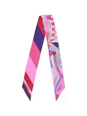 LANCEL Parasol Logo Headband - Pink