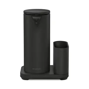 SIMPLEHUMAN 14 Oz Sensor Soap Pump With Caddy - Matte Black