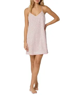 BEDHEAD PAJAMAS Stretch Jersey Chemise - Blossom Geo