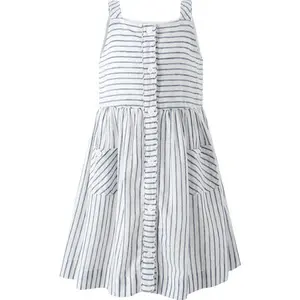 RACHEL RILEY Stripe Button-front Sundress