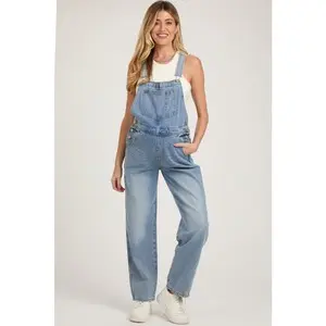 PINKBLUSH Front Pocket Overall - Denim