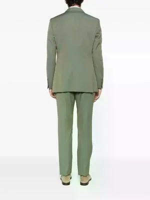 FURSAC Single-breasted Notched-lapel Suit - Green