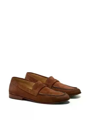 Marsèll Suede Slip-on Loafers