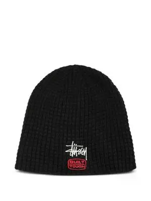 StÜssy Tough Skullcap Beanie Hat - Black