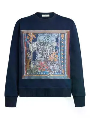 Etro Ribbed Sweatshirts Hoodies For Men