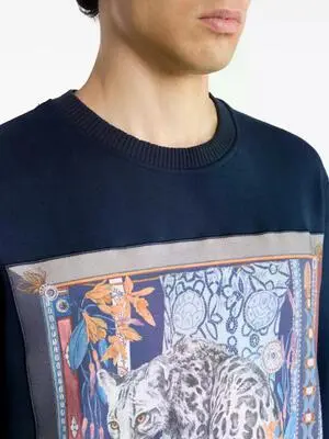 Etro Printed Sweatshirt - Blue