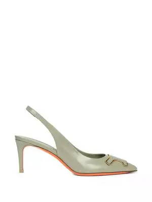 Santoni Detail Slingback Pumps