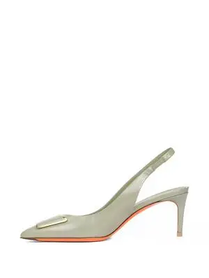 Santoni Detail Slingback Pumps
