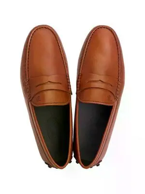 TOD'S Penny Stitched Loafers