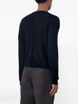 Rick Owens Ribbed Crew-neck Sweater