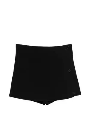 COURREGES Logo-embroidered Shorts