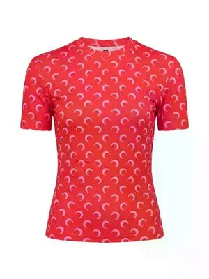 Marine Serre Printed T-shirts For Women