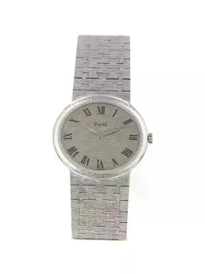 PIAGET 1970 18k White Gold 27mm Watch - Silver