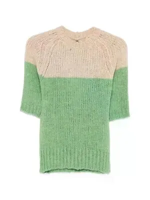 N°21 Colour-block Sweater