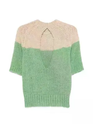 N°21 Colour-block Sweater
