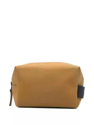 Rains Zip Wash Bag - Brown