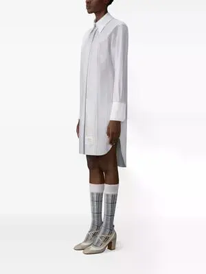 Thom Browne Striped Mini Shirt Dress