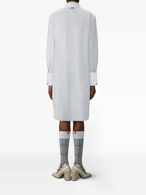 Thom Browne Striped Mini Shirt Dress