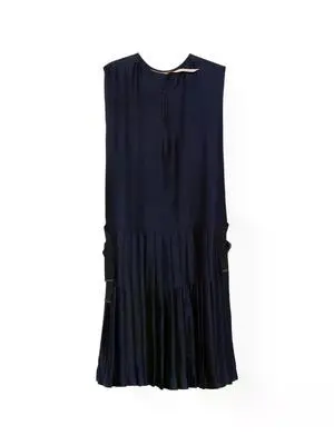 N°21 Patch-pocket Pleated Dress