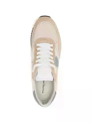 Philippe Model Triangle Logo Sneakers - Neutrals