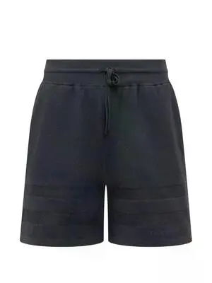 Givenchy Striped Drawstring Shorts - Blue