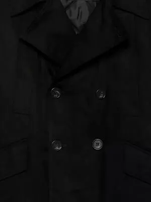 N°21 Double-breasted Woven Coat
