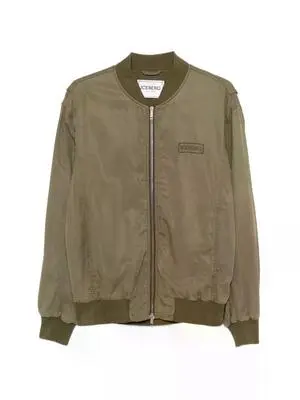 Iceberg Logo-patch Bomber Jacket - Green