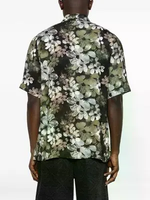 Iceberg Floral-pattern Shirt - Green
