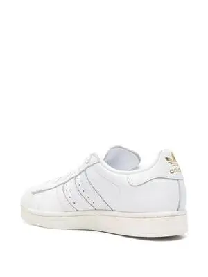 Adidas Superstar Lace-up Sneakers - White
