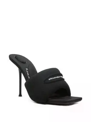 Alexander Wang Square-toe Heeled Mules