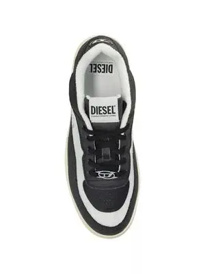 DIESEL® Oval Skate Sneakers - Black