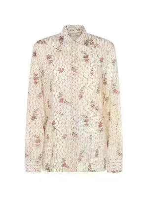 Valentino Garavani Floral Print Shirt