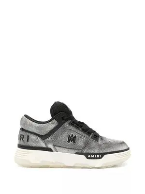 Amiri Pebbled Low-top Trainers - Silver
