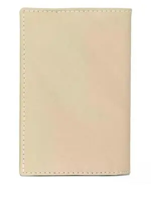 Comme Des Garçons Logo-embossed Leather Wallet