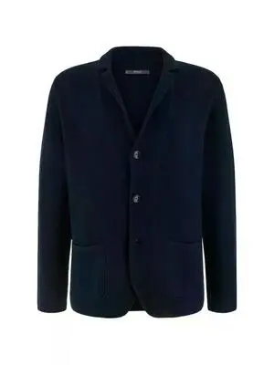 Boggi Milano Single-breasted Knitted Jacket