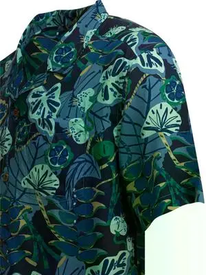 Patagonia Floral-print Shirt - Blue