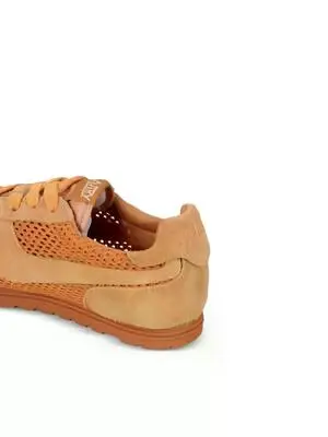 AUTRY Windspin Logo-detail Sneakers - Brown