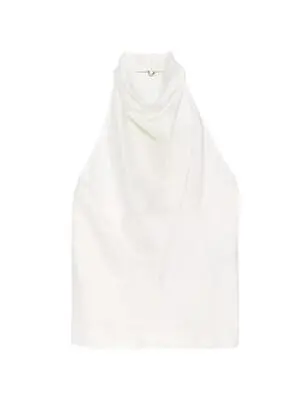 Stella McCartney Halterneck Cowl Neck Top