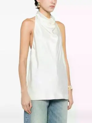 Stella McCartney Halterneck Cowl Neck Top