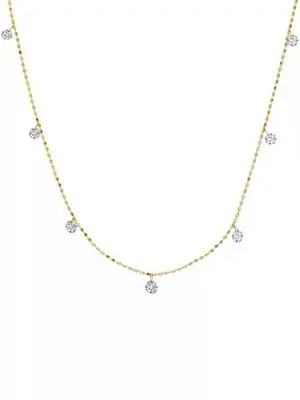 GRAZIELA 18k Yellow Diamond Necklace - Gold