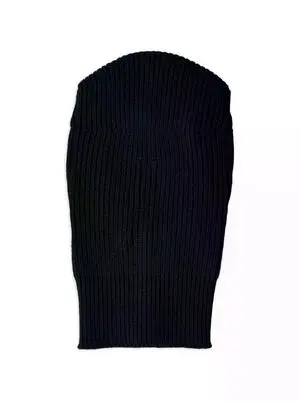 Rick Owens Ribbed Balaclava