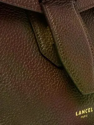 LANCEL Charlie Leather Tote - Brown