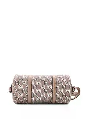 Gucci Gg Shadow Coated Canvas Small Duffle Bag