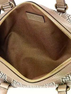 Gucci Gg Shadow Coated Canvas Small Duffle Bag