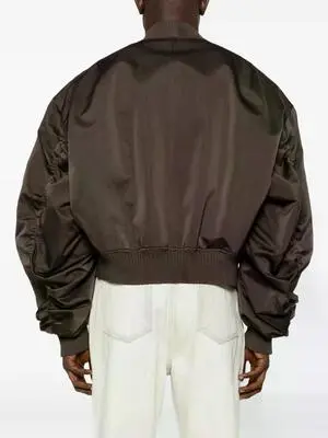Rick Owens Ruched Flight Bomber Jacket