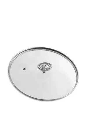 PENTOLE AGNELLI Knob Stainless Steel Glass Lid - Silver