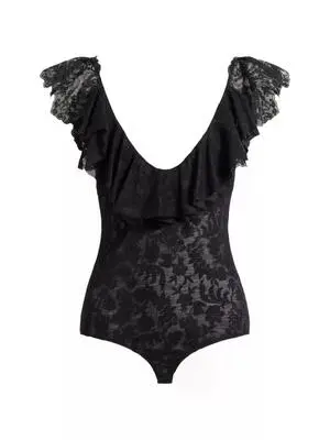 Alberta Ferretti Lace Bodysuit