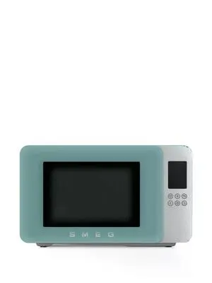 SMEG Logo-print Microwave - Green