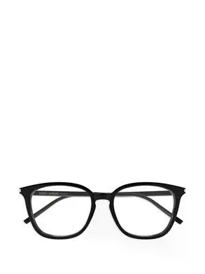 Saint Laurent Rectangle-frame Glasses - Black