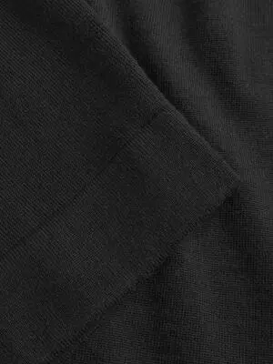 Norse Projects Tech Merino Crepe Crewneck Jumper - Black